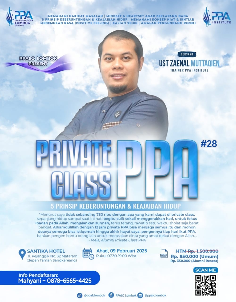 Private Class PPA Lombok Angkatan 27